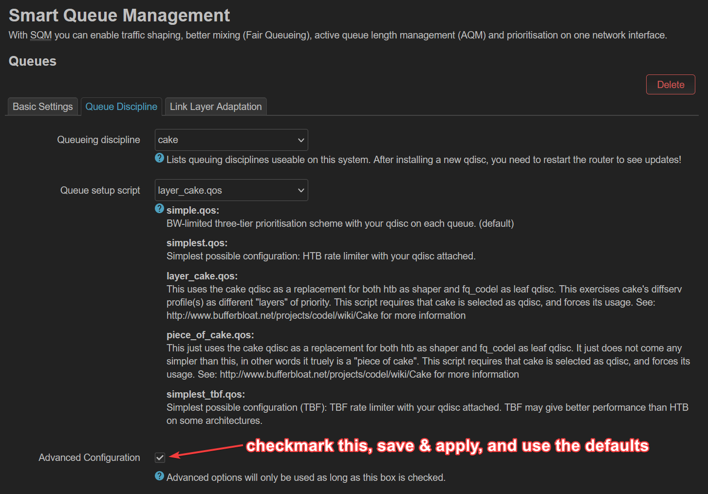 OpenWrt Firmware (fq_codel/Cake) - StopLagging.com